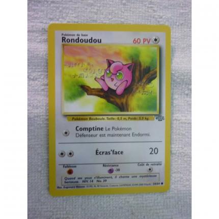 Carte pokémon rondoudou 54/64 commune jungle wizards 1995