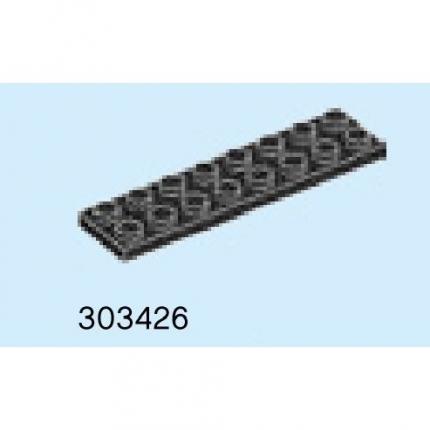 Plate 2x8 noir 303426 pièce détachée Lego